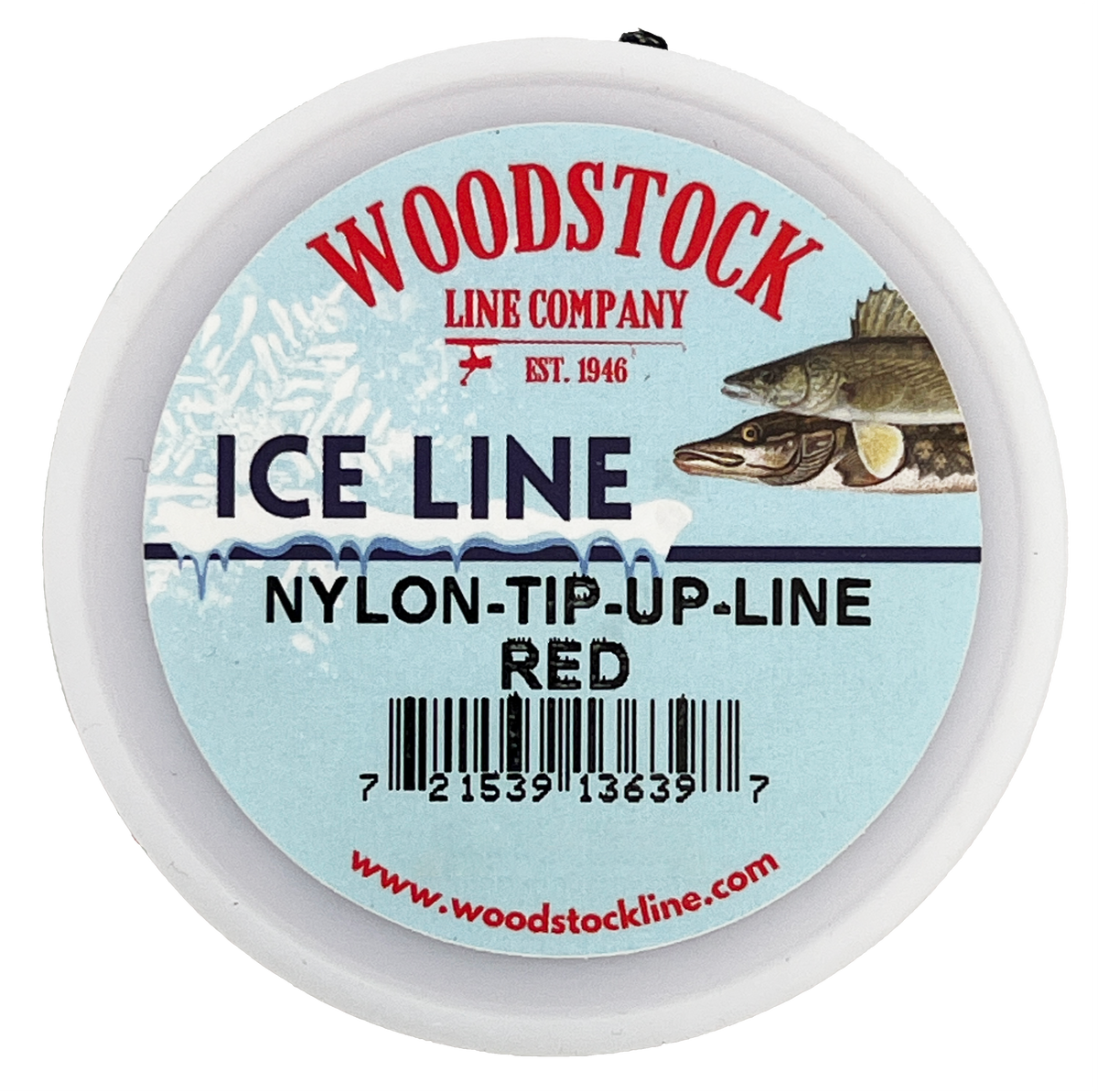 Woodstock Nylon Tip Up Ice Fishing Line - 100 Yards – HardwireTackle.com