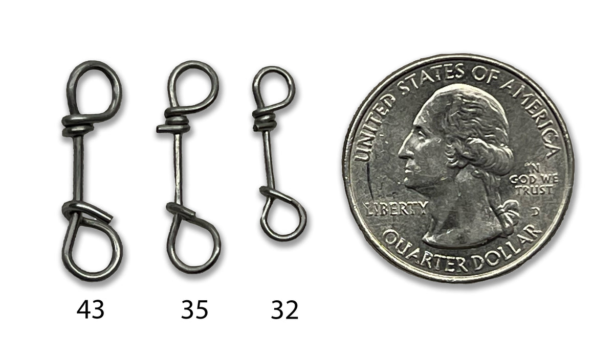 Drop Shot Clips - Stainless Steel – HardwireTackle.com